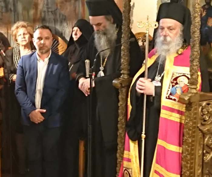 Στην Ιερά Μονή της Αναλήψεως του Σωτήρος στη Συκιά ο Γιώργος ...
