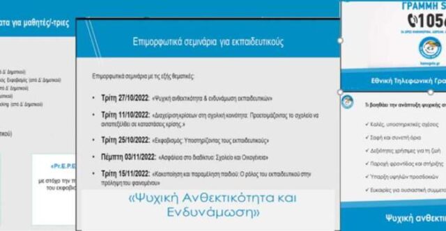 Με επιτυχία το διαδικτυακό επιμορφωτικό σεμινάριο για εκπαιδευτικούς ...