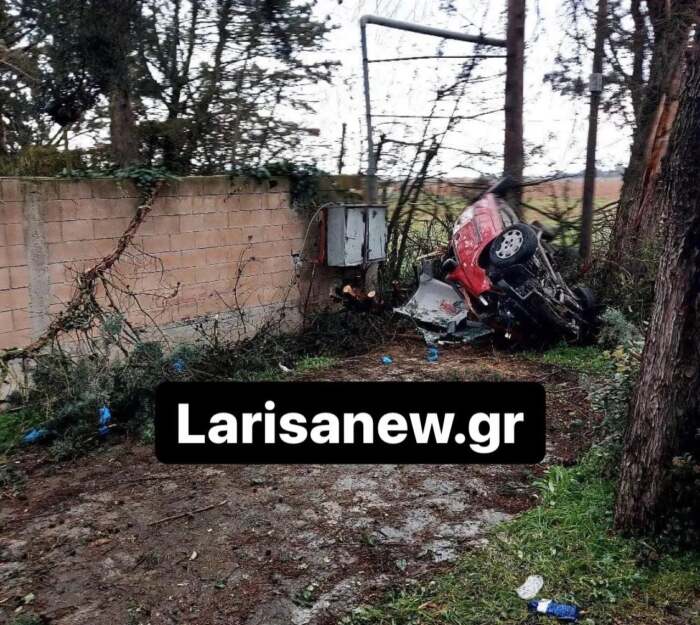 ΣΟΚ στη Λάρισα Νεκρός νεαρός σε τροχαίο (ΦΩΤΟ) - Elassonanews.gr